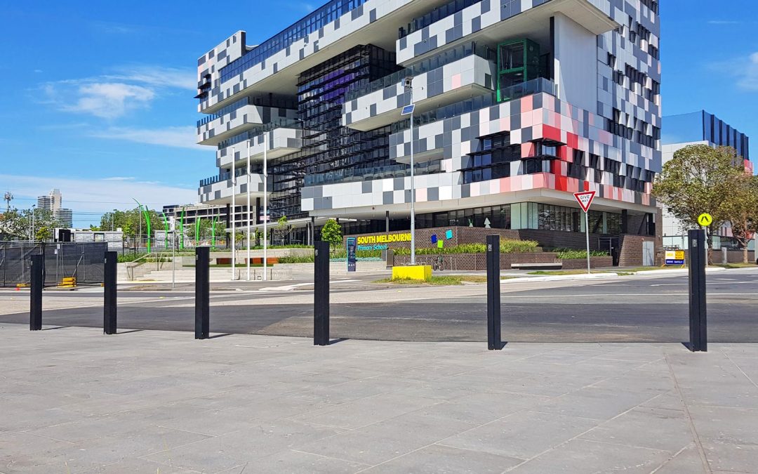 New Install of the Square 900 Bollards in South Melbourne - The Italian ...